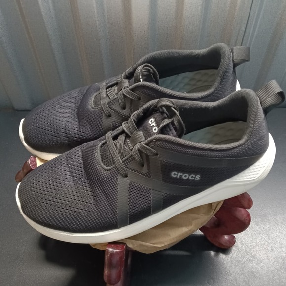 CROCS | Shoes | Crocs Lite Ride Men Comfortable Sneakers Black | Poshmark